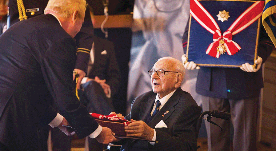 In local appearance Nick Winton told the story of his father ...